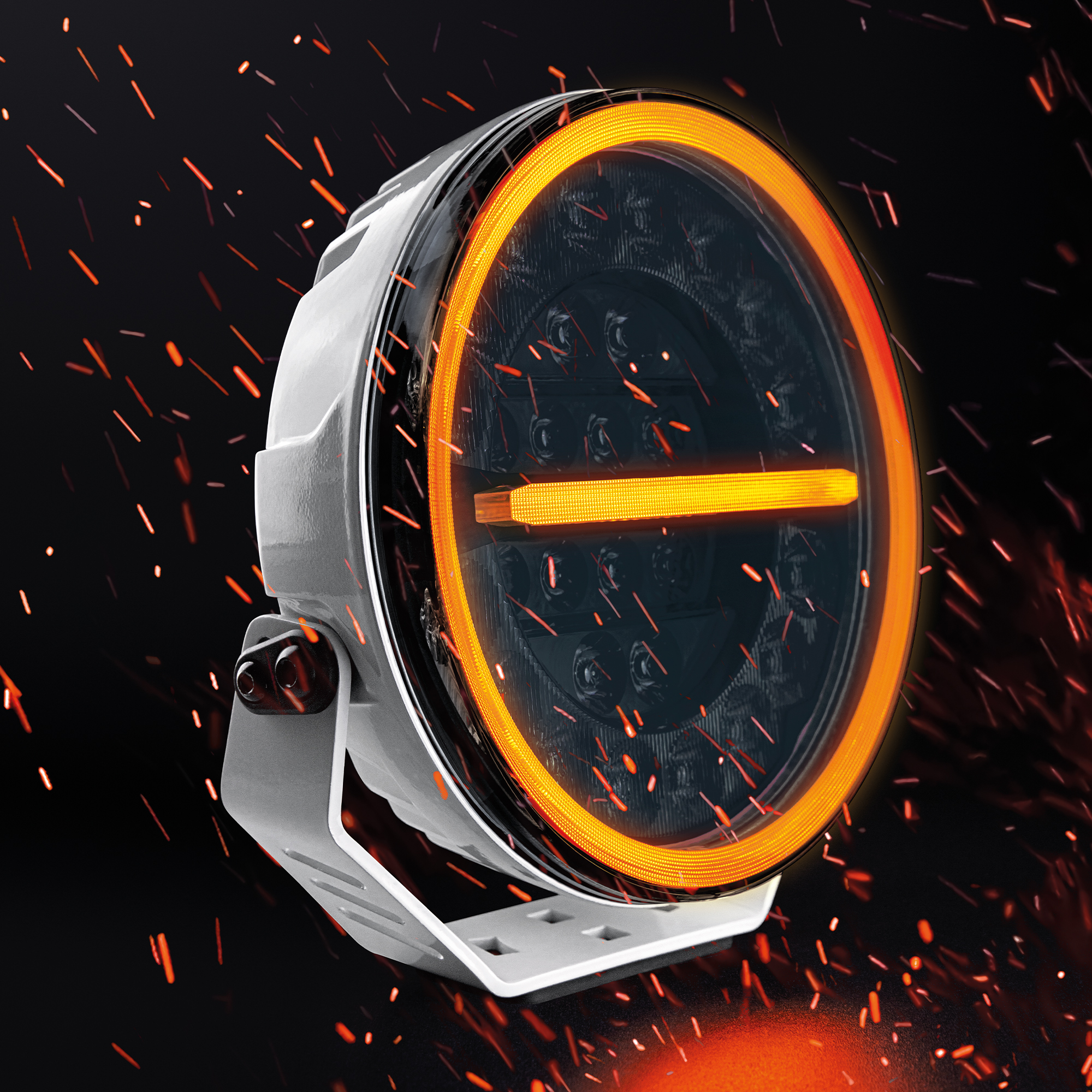 STRANDS LED bijelo svjetlo za vožnju - FIREFLY 9″ - Strands Delta